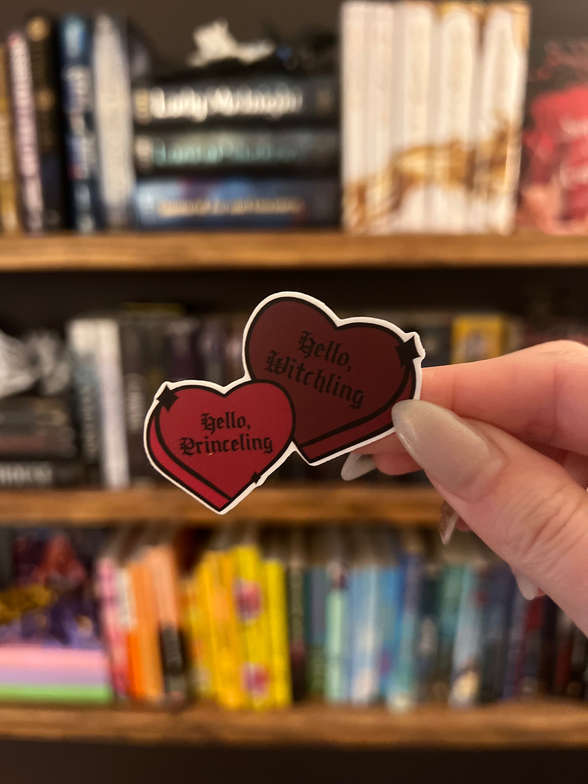 Hello, Witchling Hello, Princeling Sticker – Gutsy Little Mama Shop